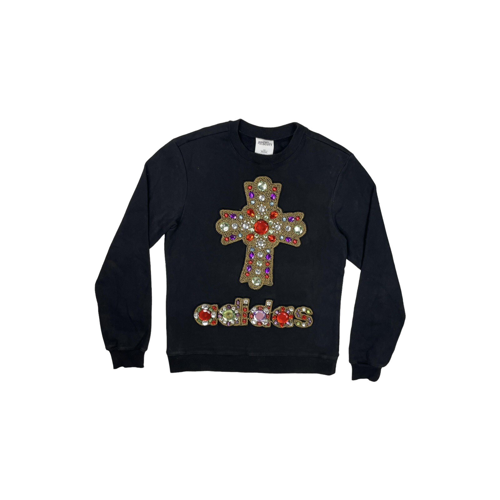 Rare 2010 Adidas x Jeremy Scott Cross Sweater Gemston… - Gem