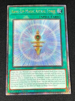 YUGIOH RANK-UP MAGIC ASTRAL FORCE 1ST MP24-EN035 QUARTER CENTURY SECRET ...