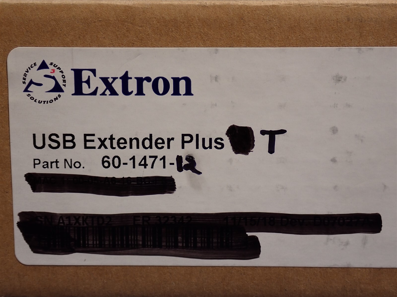 Extron USB Extender Plus T Transmitter 60-1471-12 (G62) | eBay