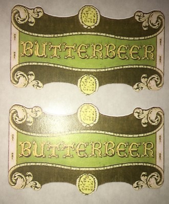 Harry Potter Printable Butterbeer Labels Free Harry Potter Party