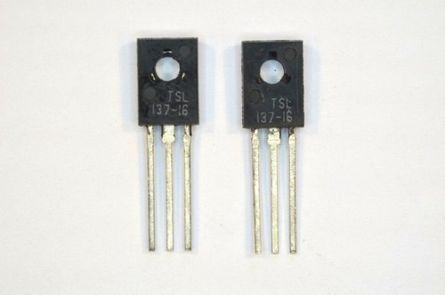 2 transistors BD137-16 NPN Vce60V Ic1A 12W TO-126 TESLA TRANSISTOR TSL ...