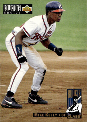 1994 Collector's Choice Mike Kelly 663 Atlanta Braves | eBay