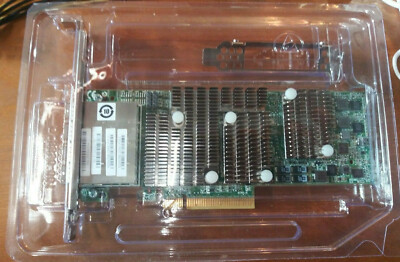 LSI 9206-16E PCI-E 3.0 x8 HBA IT MODE w/BOTH BRACKETS SAS2308 ZFS ...