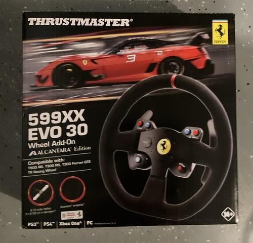 Thrustmaster Alcantara Edition Ferrari 599XX EVO 30 Wheel Add-On ...