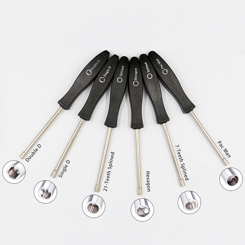 6Pc Screwdriver Splined Carb Moto ATV Carburetor Adjusting Tool ...