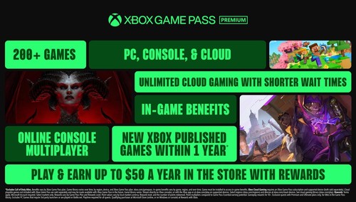 Xbox Game Pass Premium 1 Month code (works for console and PC) INSTANT ...