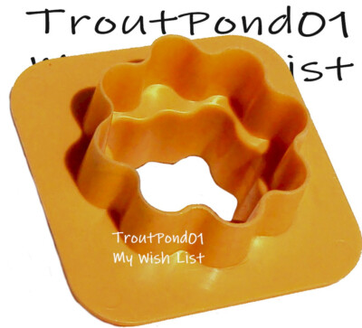 Tupperware Mini Cookie Cutter Canape Dough Cheese Cutter Gadget ...