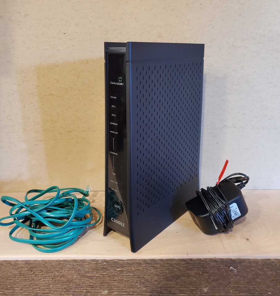 ZyXEL C3000Z Modem CenturyLink used Excellent Condition | eBay