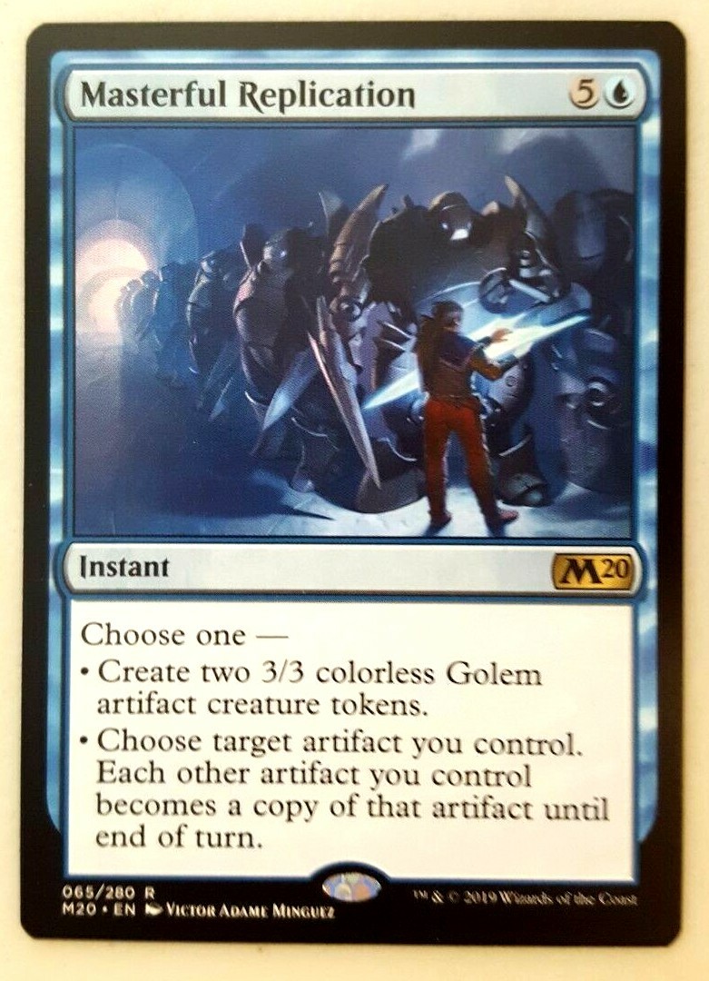 1x Masterful Replication Core 2020 M20 MTG Magic The Gathering NM | eBay