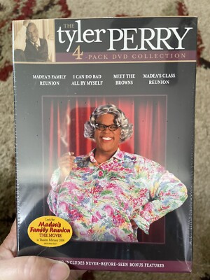 The Tyler Perry 4-Pack DVD Collection (DVD, 2005, 4-Disc Set) ~ Fact ...