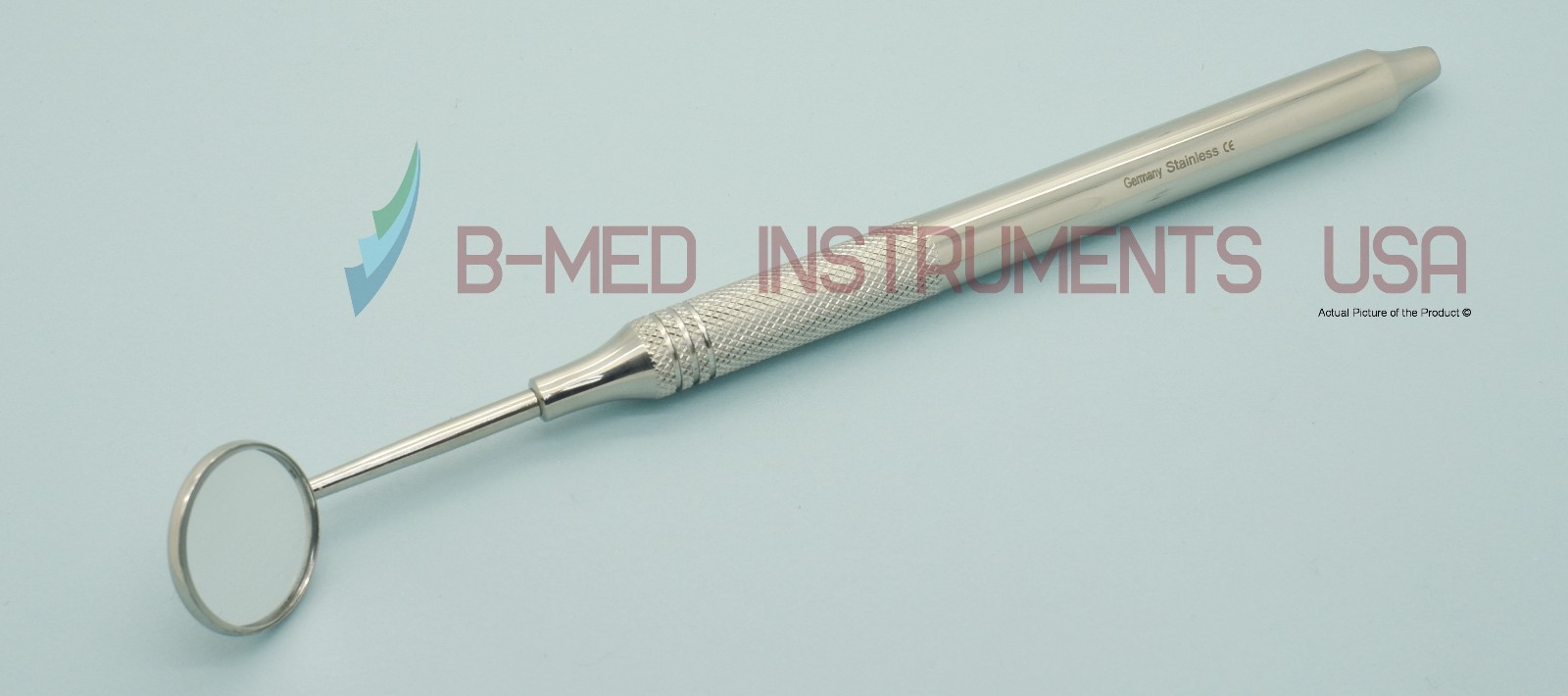Dental Cone Socket Mirror Handle Hollow #6 Diagnostic Teeth Inspection ...