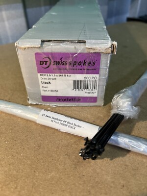 Dt Swiss Spokes 268mm Black 18 Pcs Sku168 | eBay