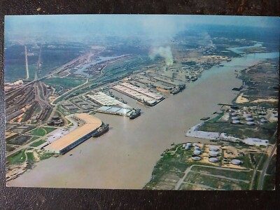 Alabama State Docks, Port of Mobile, AL - 1950s, Rough Edges | eBay