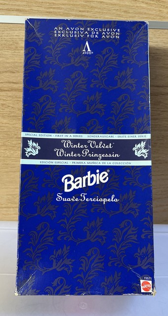 Barbie Winter Velvet Special Edition Avon Doll Figure S6 for sale ...