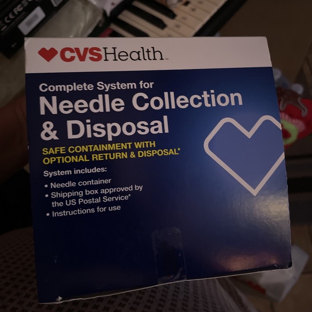 CVS Health Complete System for Needle Collection & Disposal for sale ...
