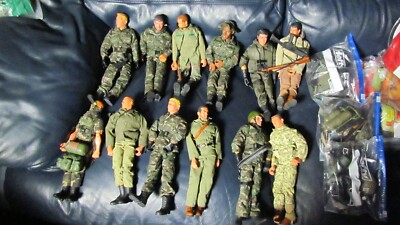 Set of 12 GI Joe Figures with Acessories | eBay