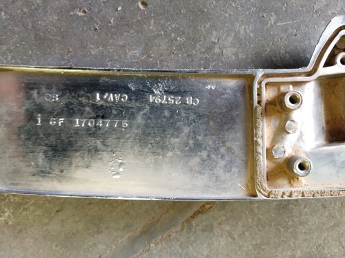 Chrysler New Yorker Windsor Dash Map Light Bezel 57 58 | eBay