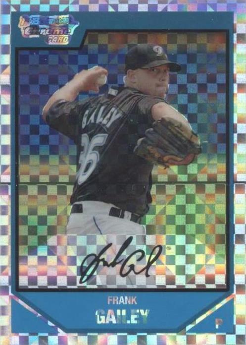 2007 Bowman Draft Picks & Prospects - Chrome Draft Picks Frank Gailey # ...