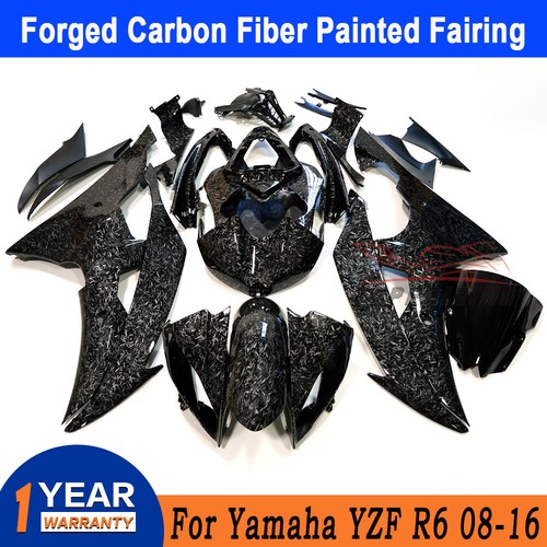 Forged Carbon Fiber Fairing Kit for Yamaha YZF R6 2008-2016 ABS ...