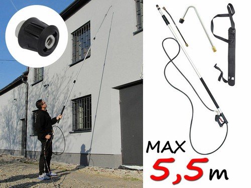 Best 5,5m 18ft Telescopic Lance For KARCHER K2-K7 Pressure Washer ...