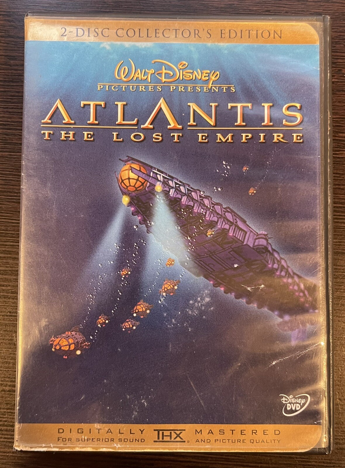 Atlantis: The Lost Empire DVD 2002 2-Disc Set Special Edition Disney ...