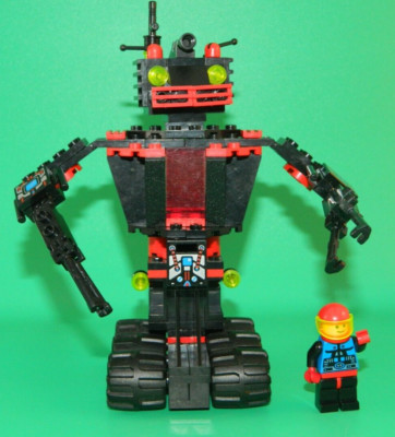 LEGO Space Recon Robot 6889 vintage retired rare instructions classic ...