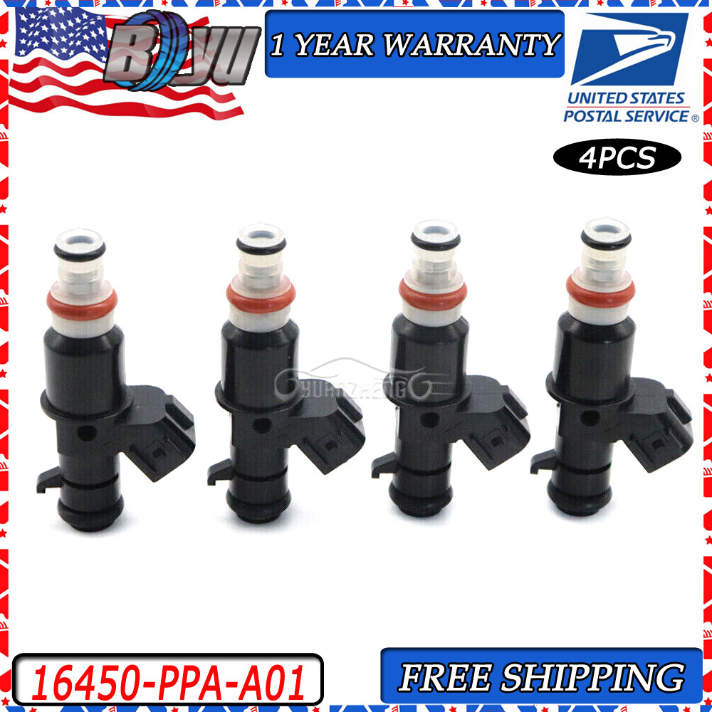 US 16450-PPA-A01 Fuel Injectors Fit For 2002-2004 Honda CRV CR-V 2.4L ...