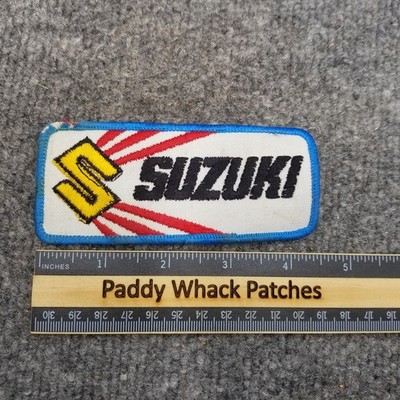 Vintage Suzuki Patch Rising Sun Motorcycle Racing 80s A0 | eBay