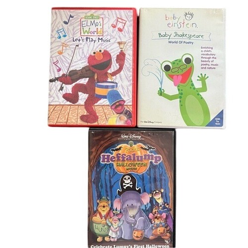 Children's DVDs - Elmo/Baby Einstein/Heffalump | eBay