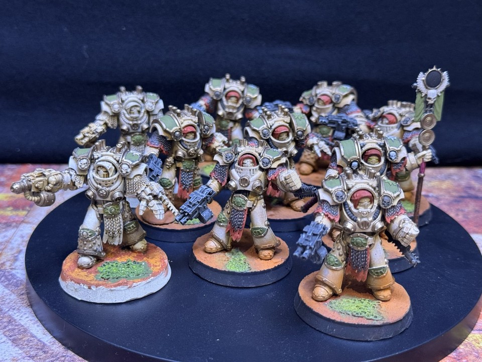 Death Guard Cataphractii 10 man Squad. Grave Warden Bodies | 3d Printed ...