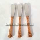 Vintage Pure Copper Stainless Steel Flatware Silverware 27 Piece ...