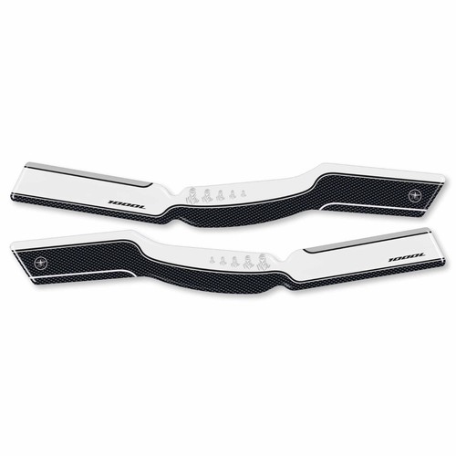 2 Stickers Gel Resin 3D for Hand Guards Compatible Motorcycle Honda ...