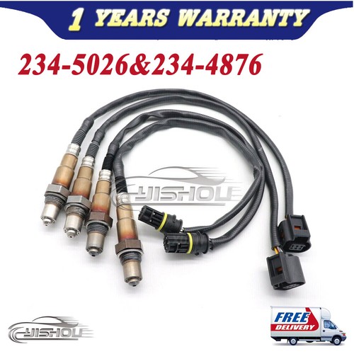 234-5026 234-4876 (4) Up&Down Oxygen O2 Sensors For BMW 550i650i750i ...