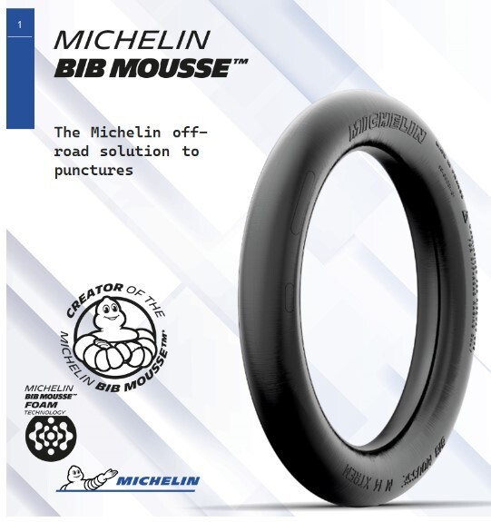 Michelin BIB Rear Mousse 140 80 18 Enduro M14 Standard - M14 BIB Mousse ...