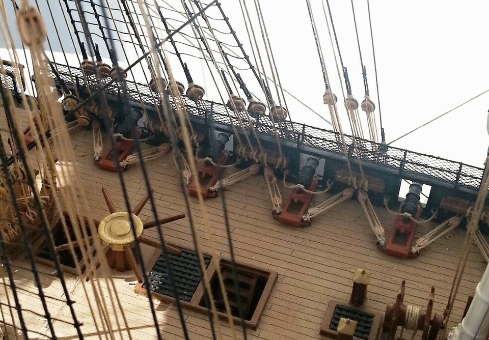 Revell USS Constitution, United States 1:96 -268pcs Blocks, 2ropes of ...