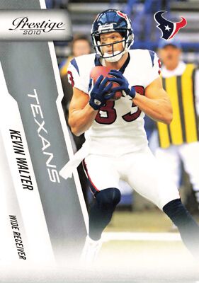 Kevin Walter 2010 Panini Prestige #78 Houston Texans Football | eBay