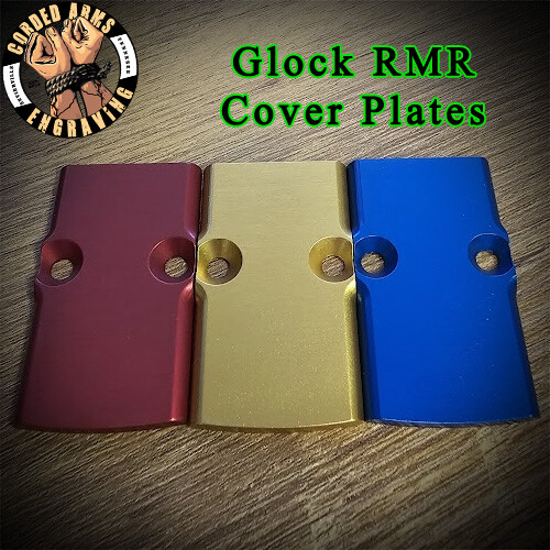 Punisher - Laser Engraved RMR Cover Plate for Glock 19 17 23 | eBay