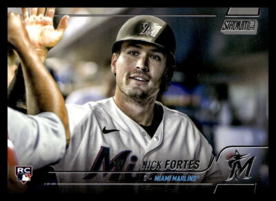 2022 Stadium Club #187 Nick Fortes Miami Marlins Baseball Card | eBay