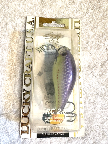 New LUCKY CRAFT Discontinued RICK CLUNN RC 2.5 Squarebill CRANKBAIT ...