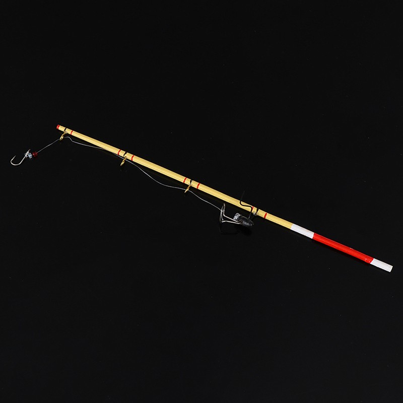1:12 Dollhouse Miniature Fishing Tool Model Toy Dolls House Fishing Rod ...