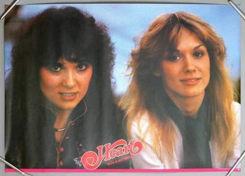 HEART – rare original 1978 Epic Records/Sony Inc. promo poster *DOG ...