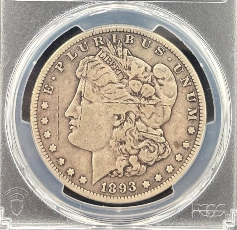 1893 S Morgan Silver Dollar PCGS Fine, Key Date of the Series | eBay