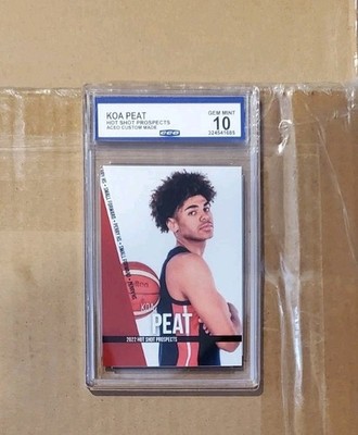 Graded Gem 💎 Mint 10 2022 High School rookie KOA PEAT | eBay