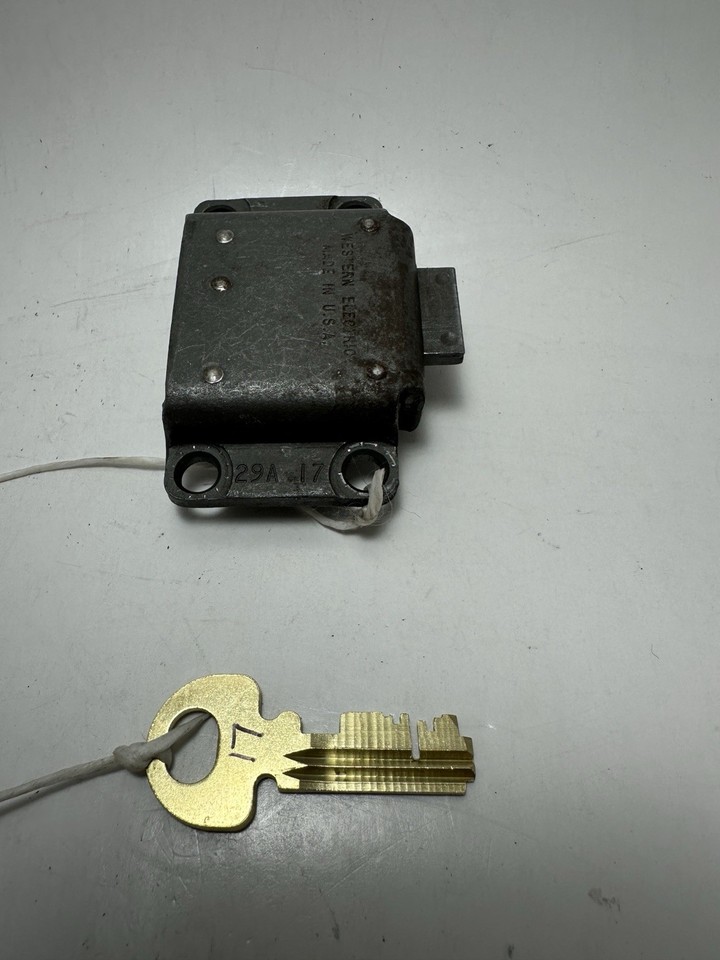 29A Lock & Key Fits Western Electric Single Slot Payphone Northern ...