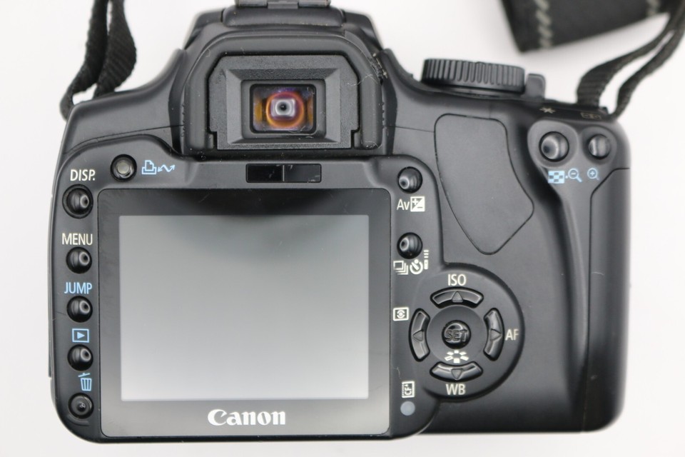 Canon EOS Rebel XTi 400D 10.1MP Digital SLR Camera Black Body Only ...
