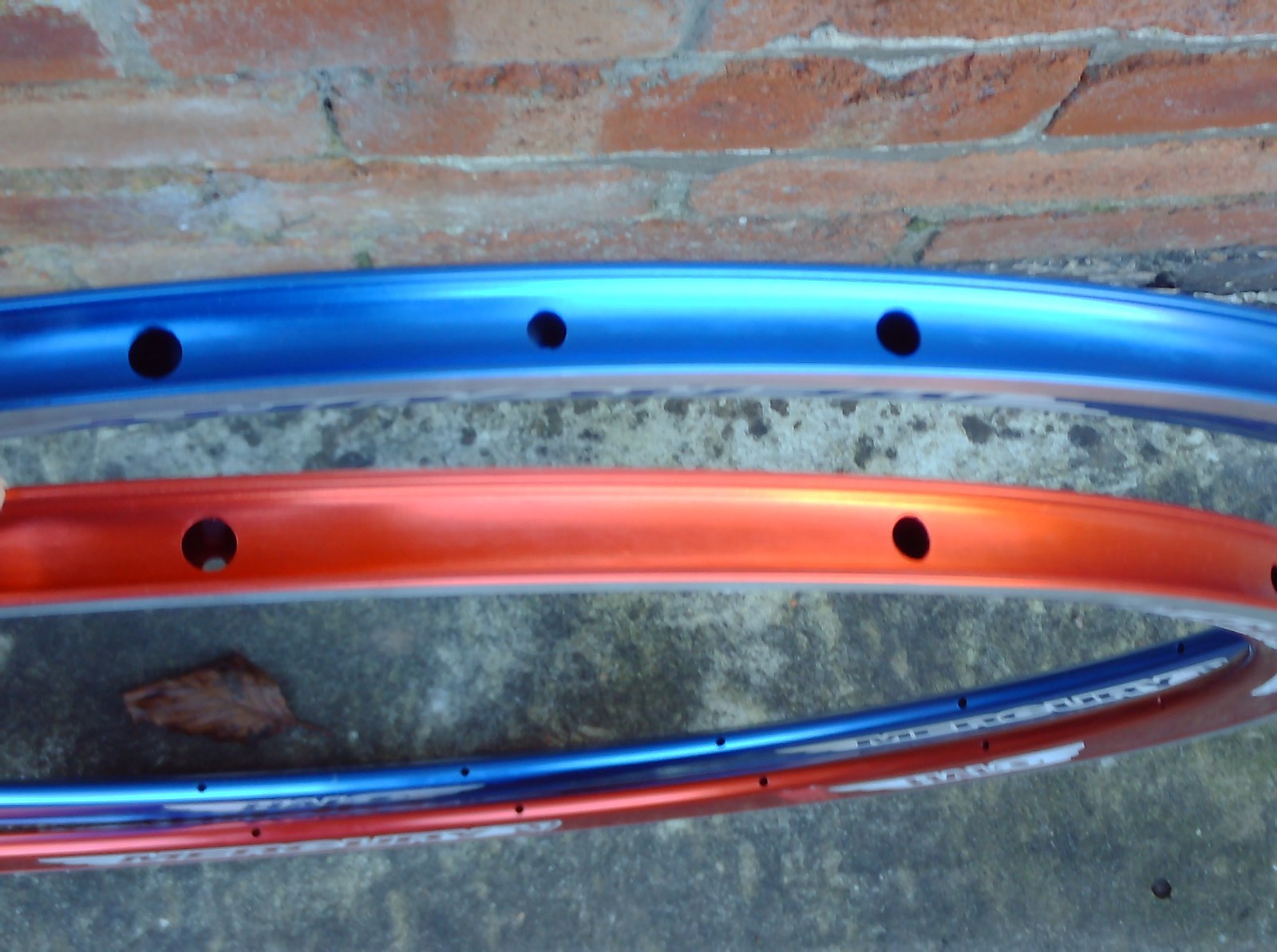 HALO MERCURY BLUE ANODISED 700c x 16 HOLE RIM | eBay UK