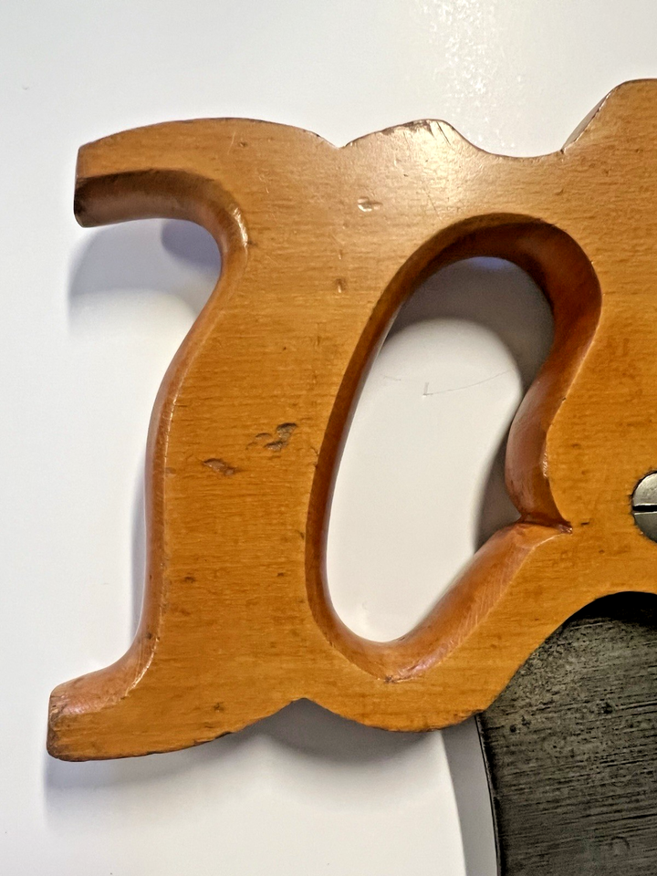 Disston D-8; 26 Inch; 9 Point Versatile Quick Clean Crosscut Saw; 1940s ...