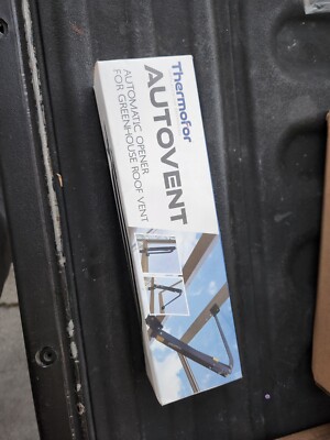 THERMOFOR AUTOVENT automatic opener for greenhouse roof vent | eBay