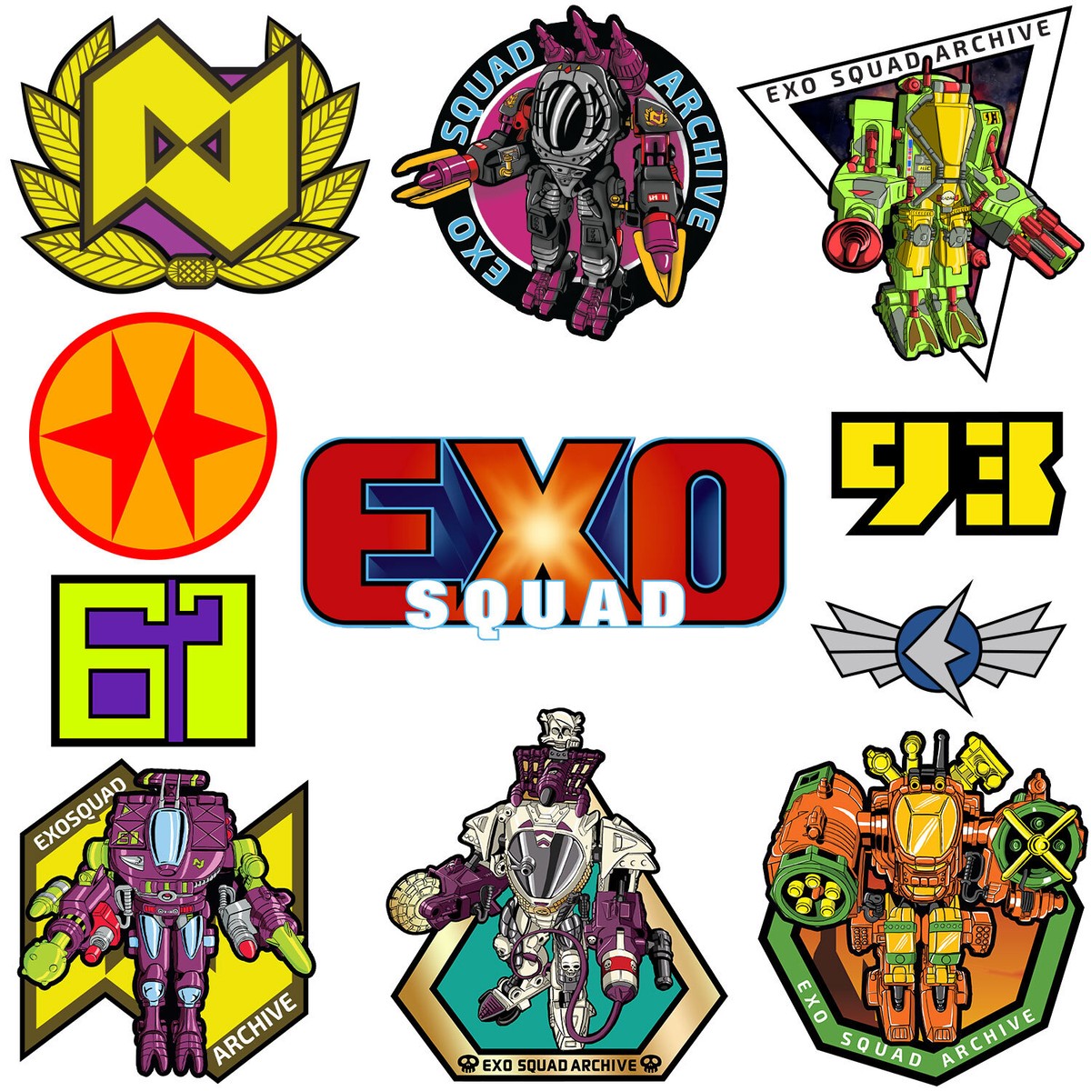 Exo Squad Logo BEAST Bio Exo Arena Suit Team: Neues Online Actionspiel