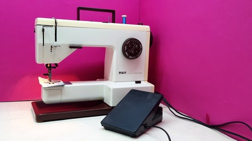 Nähmaschine PFAFF 1215 MIT IDT SYSTEM LEDERNÄHMASCHINE SEHR ROBUST ...